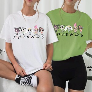 Powerpuff Girls Sanrio Friends Shirt, Sweatshirt, Baby Tee, Hoodie ...