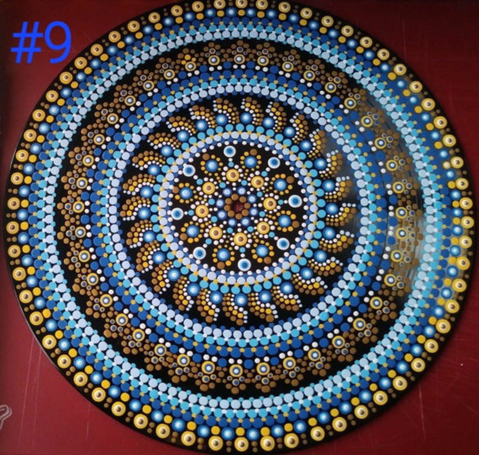 12" Vinyl Record Mandala (different Design and Color Options) - Etsy