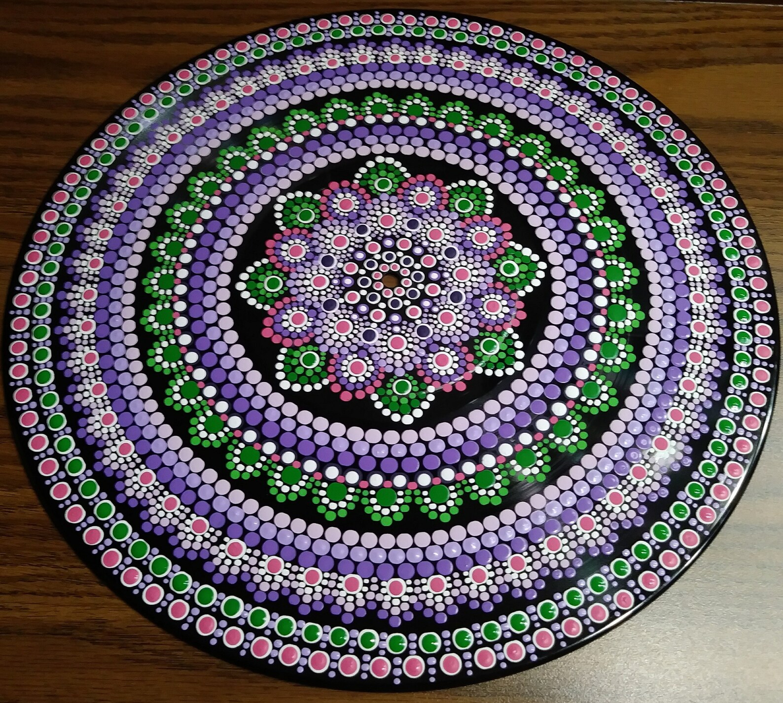 12 Vinyl Record Mandala different Design and Color Options - Etsy