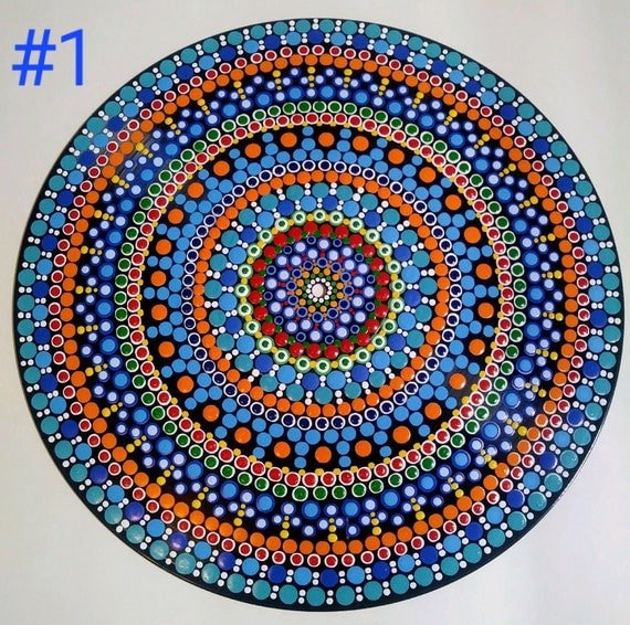 12" Vinyl Record Mandala (different Design and Color Options) - Etsy