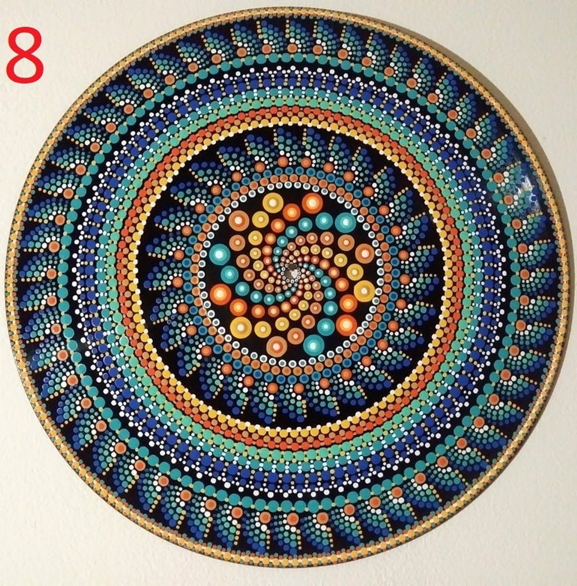 12" Vinyl Record Mandala (different Design and Color Options) - Etsy