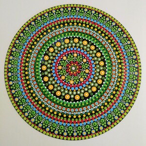 12 Vinyl Record Mandala different Design and Color Options - Etsy