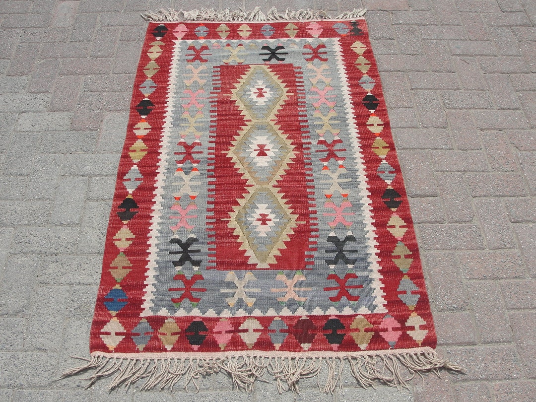 3x5 Kilim Rugs, for Living Room, 3 X 4.10 Ft, Kelim Teppich, Tapi - Etsy