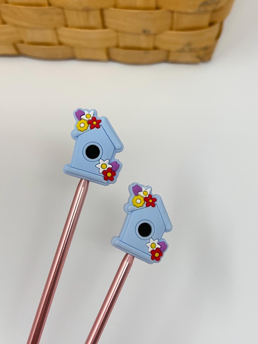 Needle Stoppers, BLUE BIRDHOUSE, Stitch Stoppers, Point Protectors ...