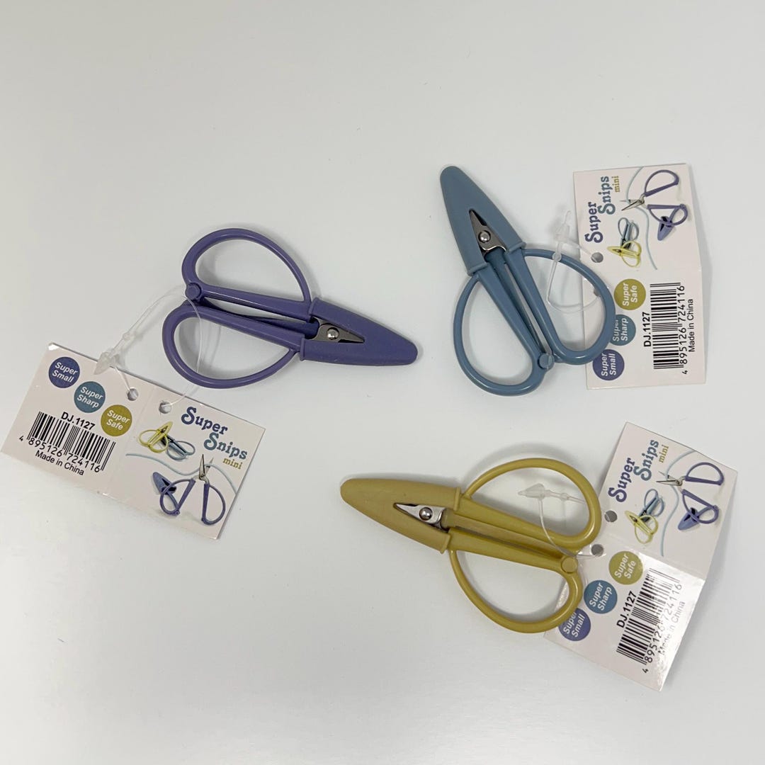 SCISSORS, Tiny Snips Scissors, Knitting Notions, Ideal for Knitting ...