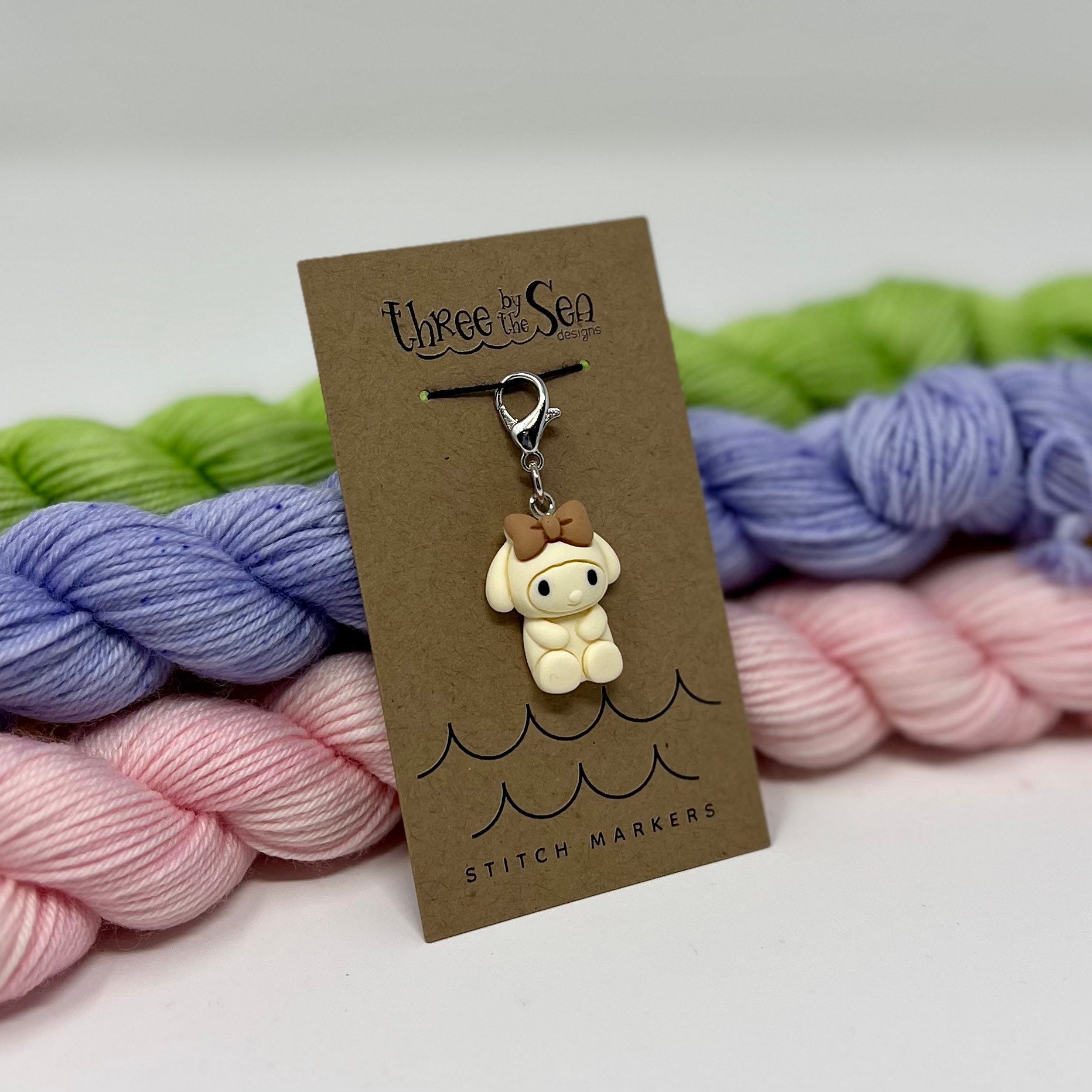 LITTLE LAMB Stitch Marker Sheep Progress Keeper Sheep Stitch - Etsy
