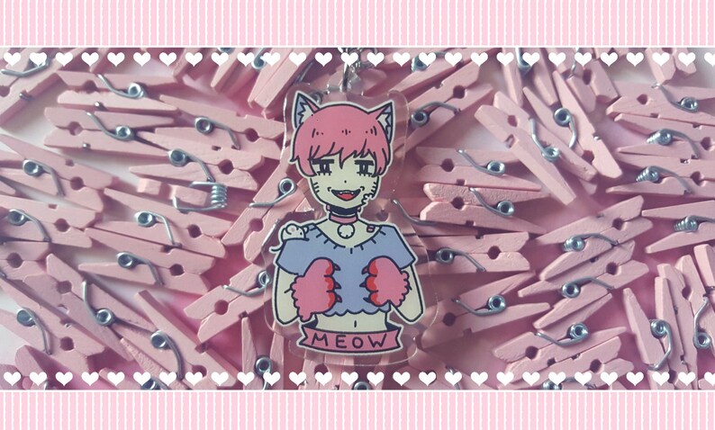 Spooky Anime Keychains - Etsy