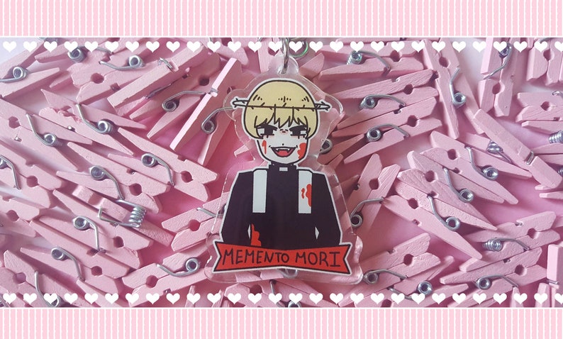 Spooky Anime Keychains - Etsy