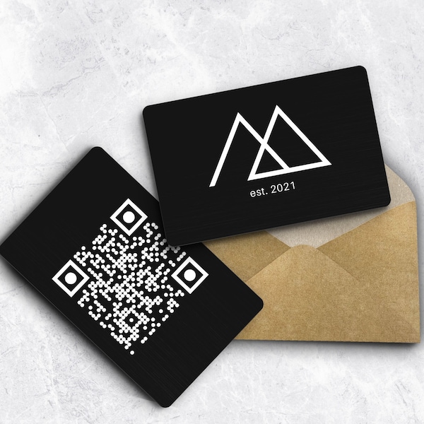 Metal Qr Codes Business Logo - Etsy