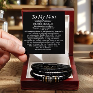 Mens promise bracelet store