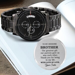 To My Brother Watch Gift/gifts for Brother/brother Christmas Gift ...