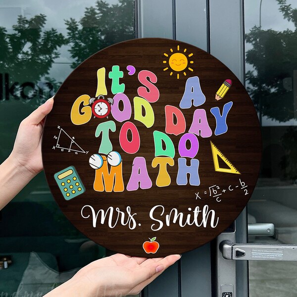 Math Door Decor - Etsy