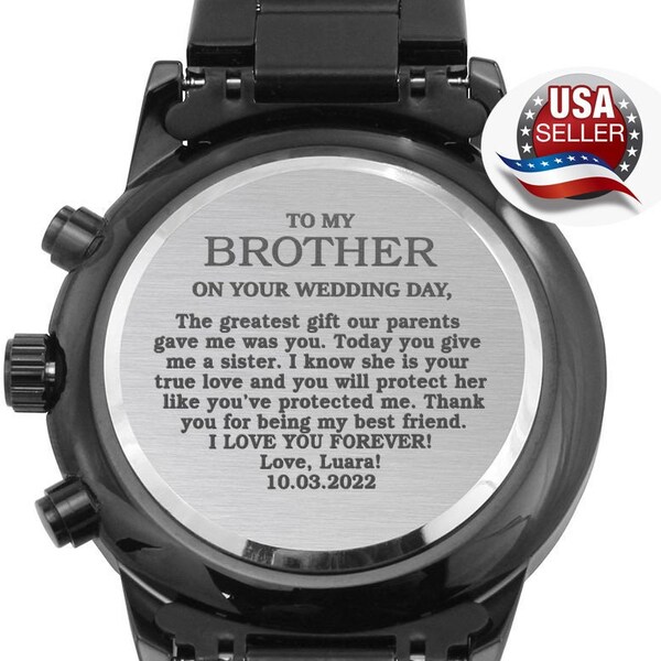 Brother Wedding Gift - 60+ Gift Ideas for 2024