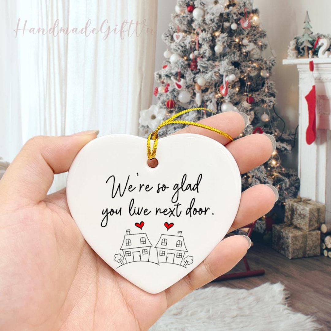 Neighbor Christmas Ornament 2025, Christmas Gift for Neighbor, Best ...