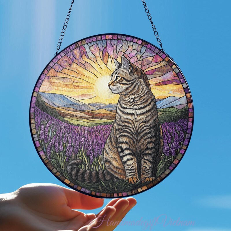 Tabby Cat Sun Catchers - Etsy