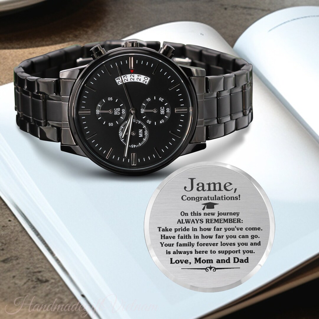 Graduation Watch for Son on His Graduation, Best Graduation Gift for ...