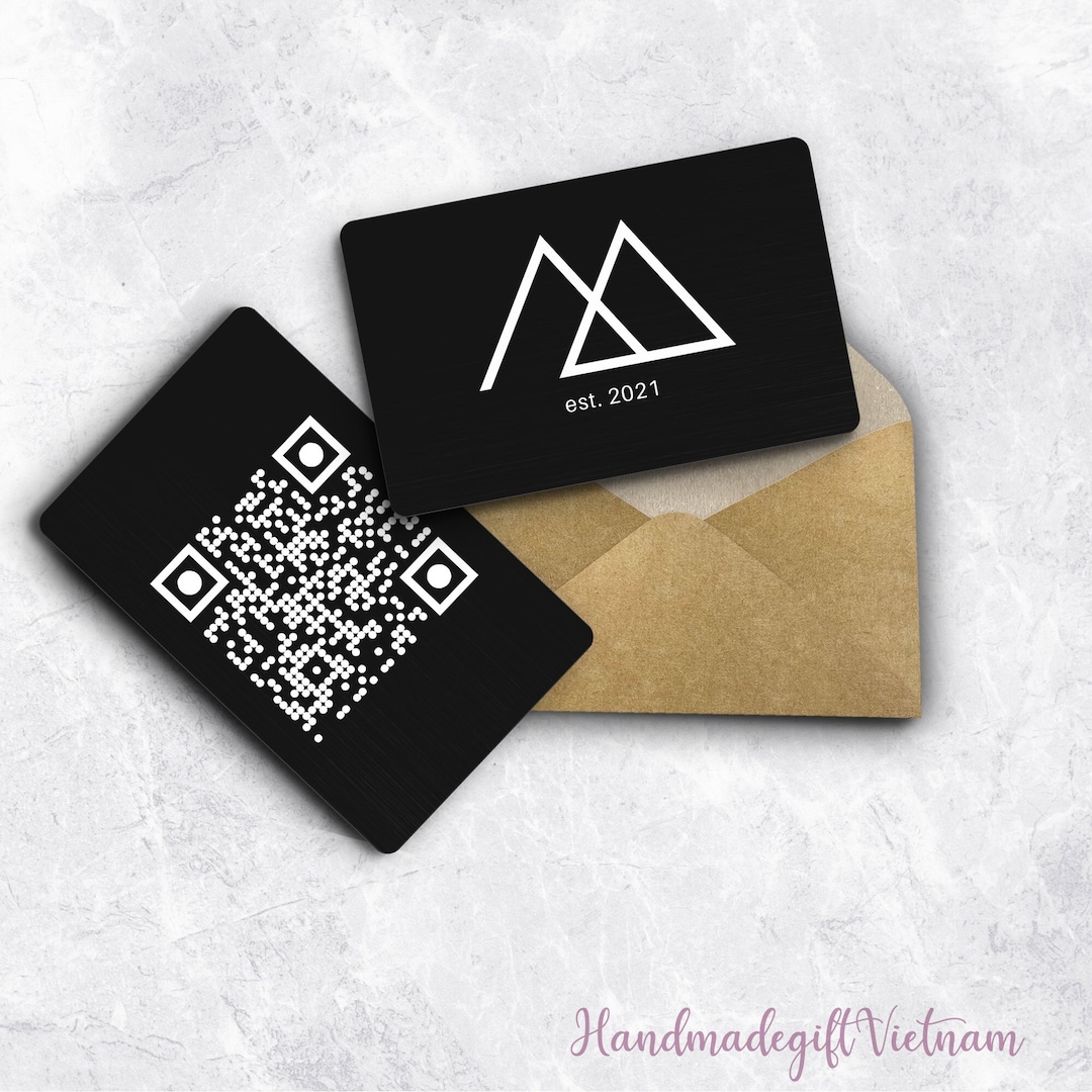 Metal Insert Wallet Business Cards, Custom Designed Business Card With ...