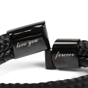To My Man Promise Bracelet, Promise Bracelet for Boyfriend, Valentine ...