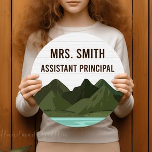 Assistant Principal Door Sign, Guidance Counselor Door Hanger ...