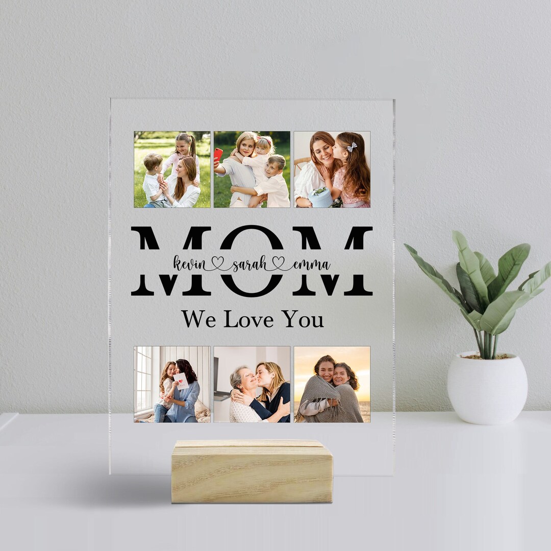 Photo Keepsake Gift for Mom on Mother's Day, Gift From Daughter/son for ...