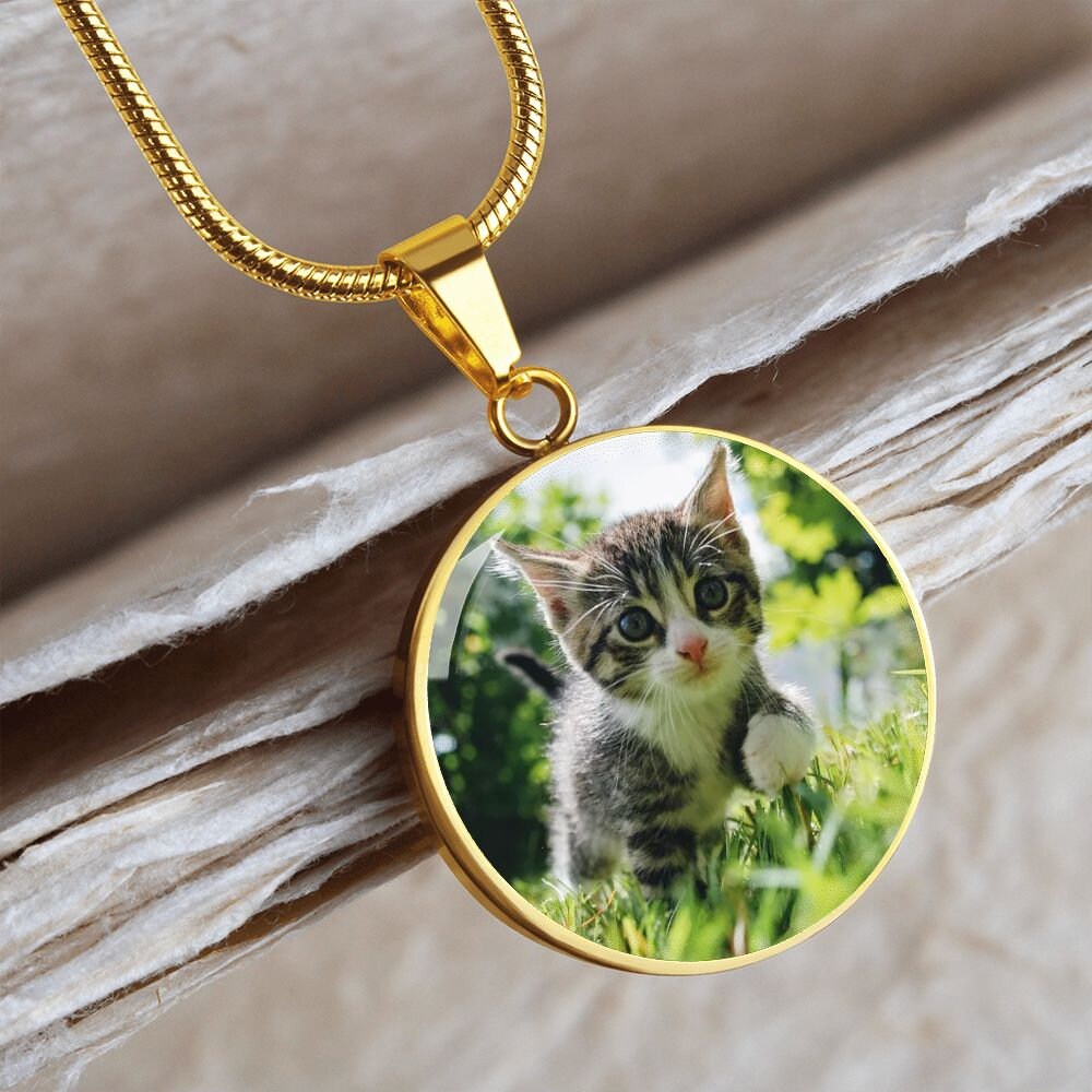 Eye Necklace Custom Eye Jewelry Eye Circle Pendant Human - Etsy