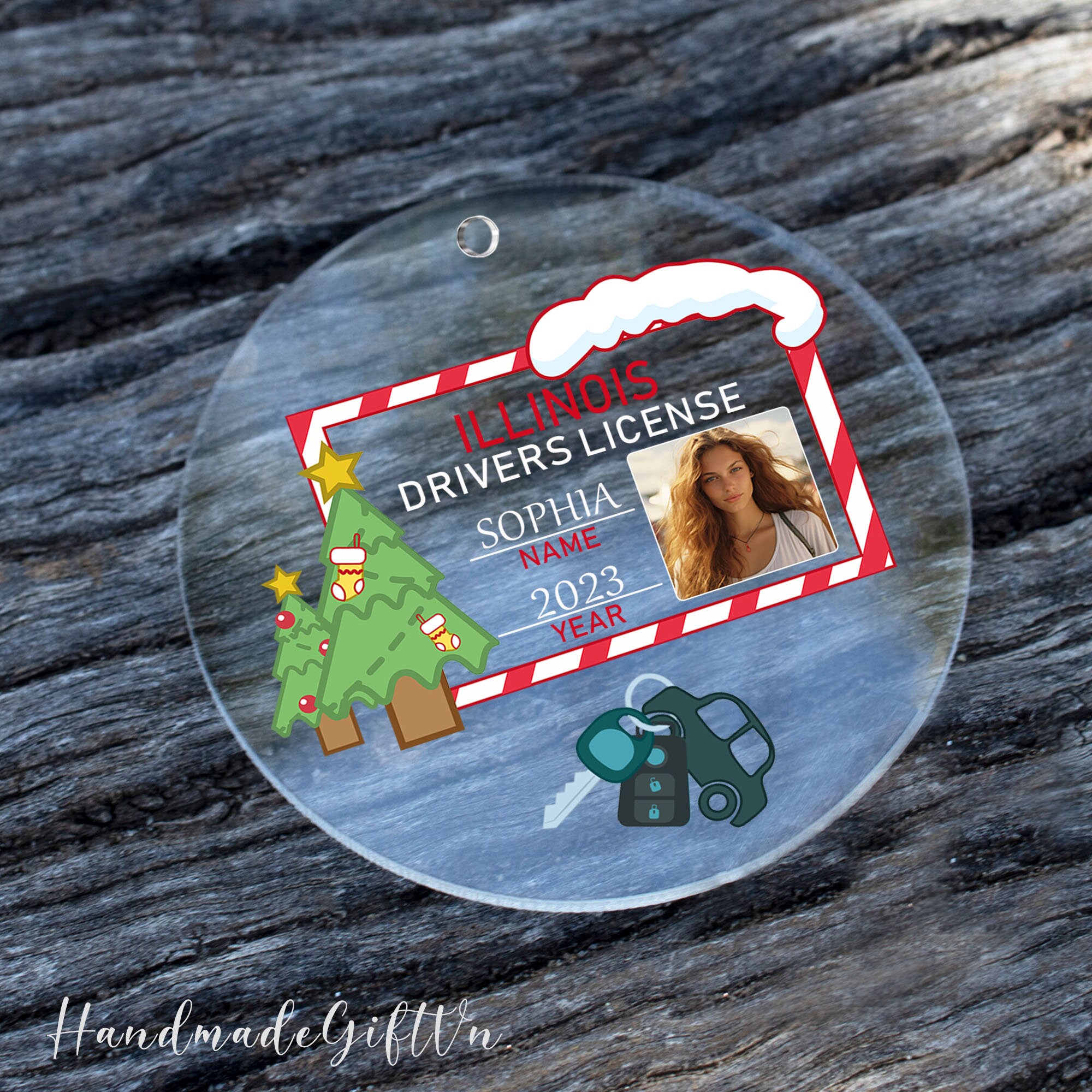 New Driver Acrylic Ornament, New Driver Gift, New Car Owner Ornament ...