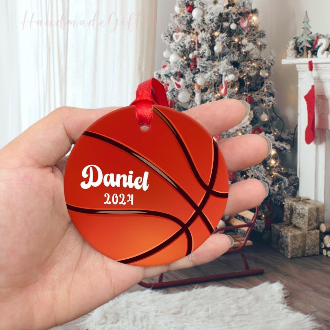 Basketball Christmas Ornament, Basketball Team Gifts, Basketball ...