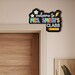 Custom Teacher Name Door Frame Corner Sign, Classroom Door Frame Gift ...
