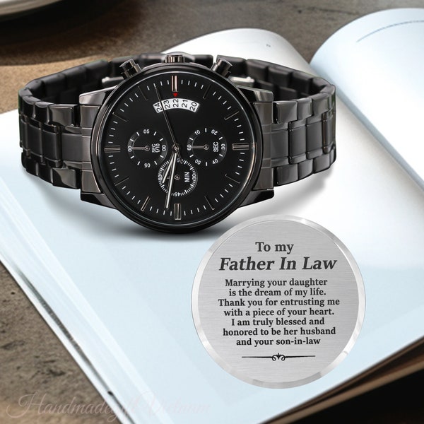 Father in Law Watch - Etsy