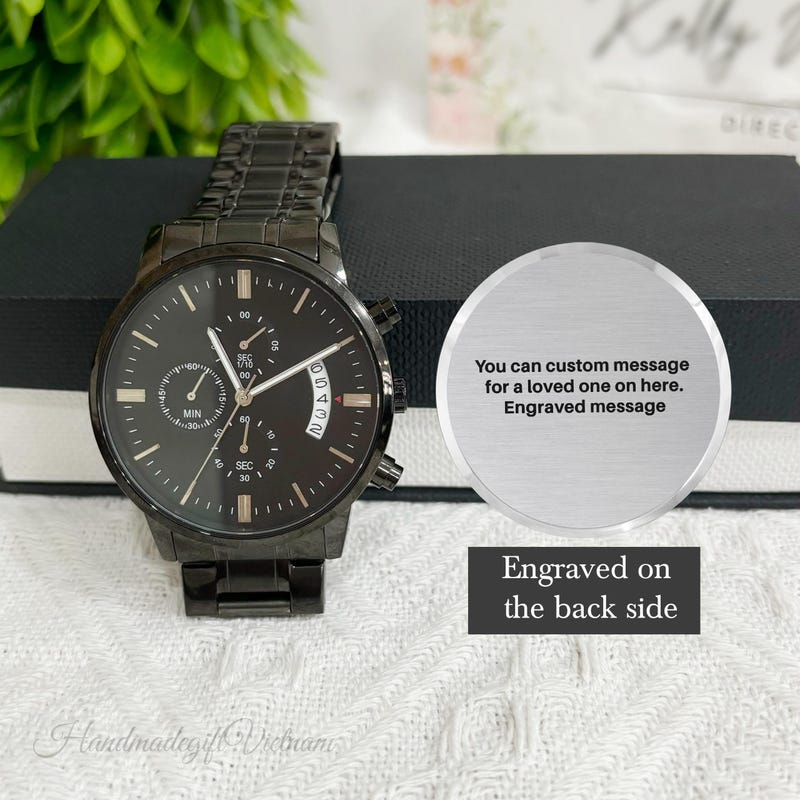 Black All Black Watches - Etsy