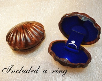 Seashell Ring Box - Etsy