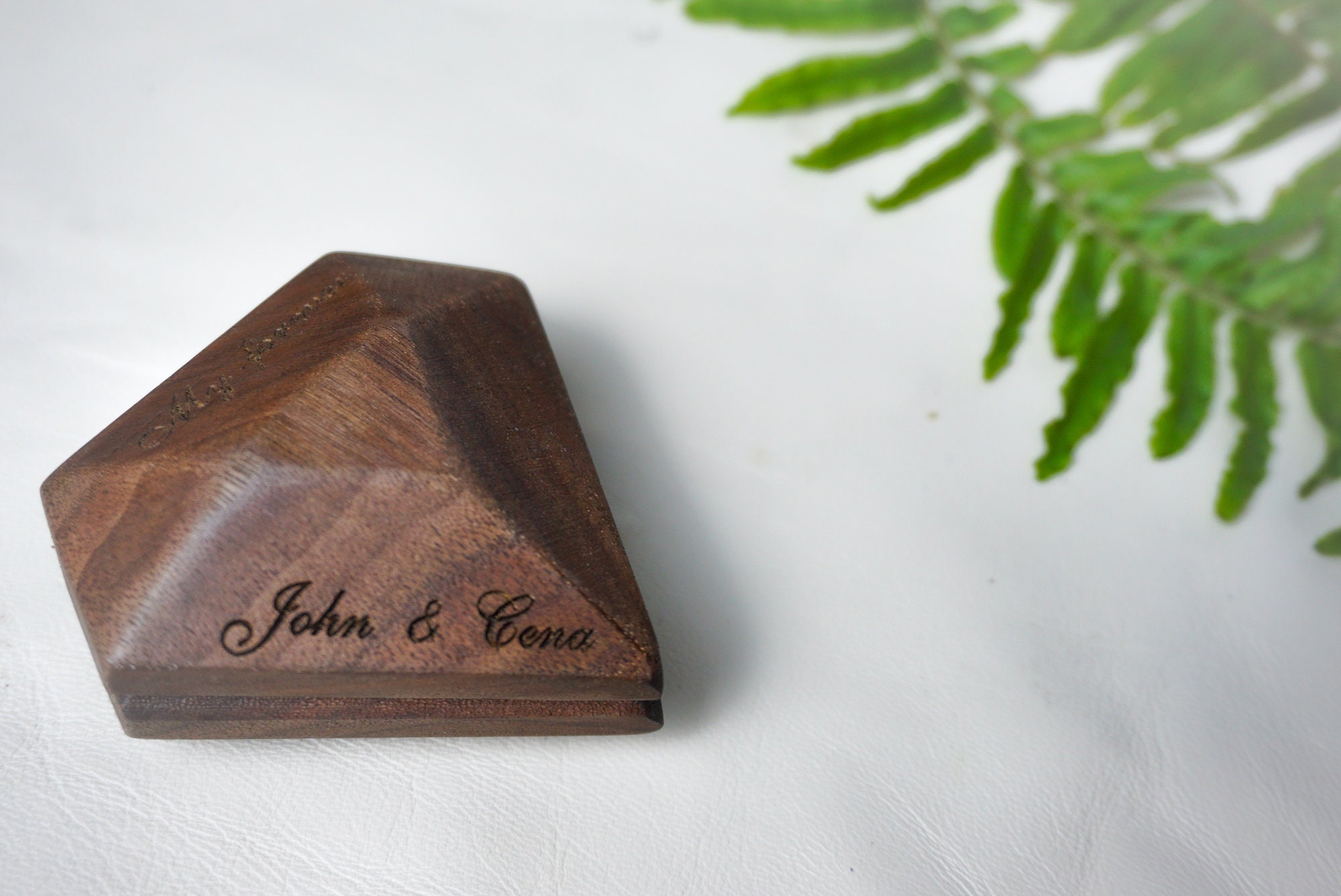 TWIN LIGHT ring box engagement ring box Unique ring box | Etsy