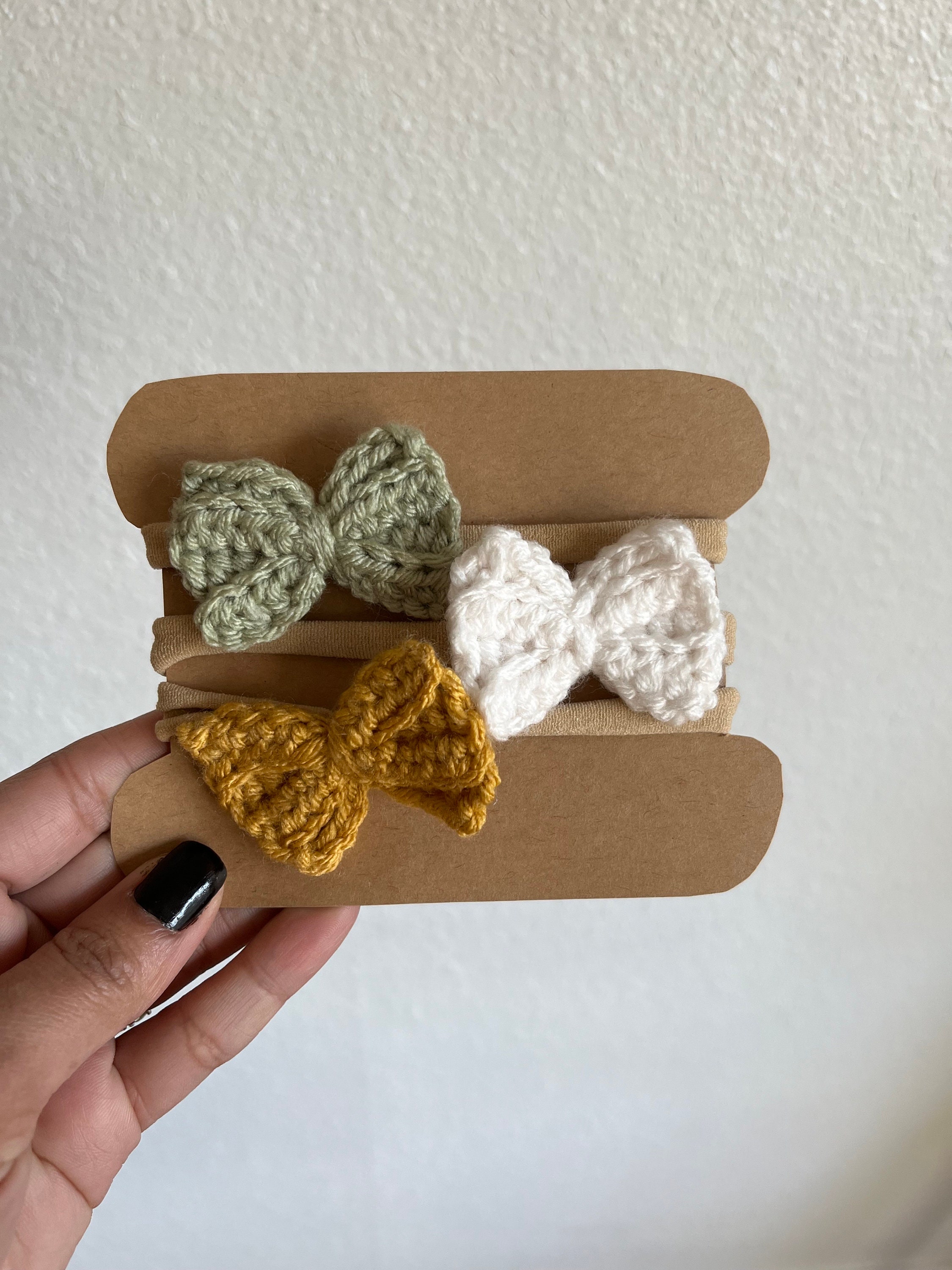 Mini Crochet Bow - PDF Crochet Pattern - Etsy