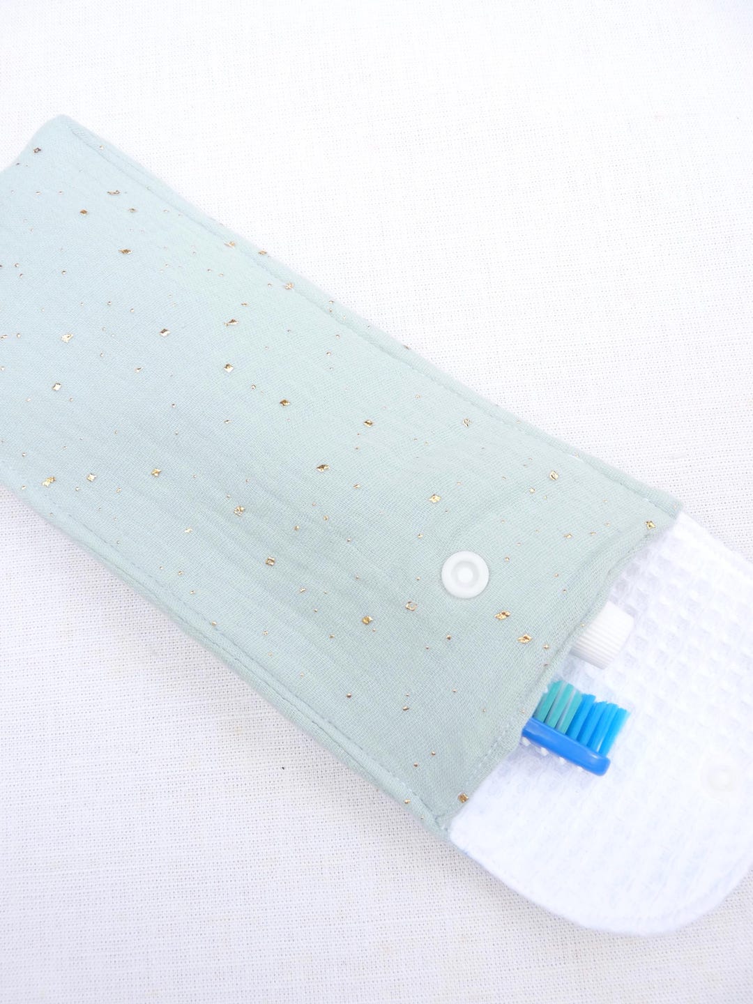 Double Gauze Toothbrush and Toothpaste Pouch for Girls - Etsy