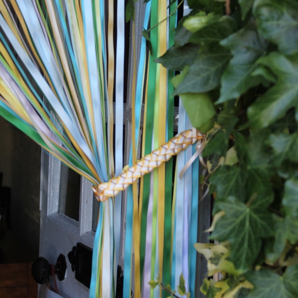 Ribbon Tie Curtains - Etsy