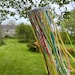Garden Ribbon Streamer/ Wind Sock/hoop. Garden/wedding/caravan/party ...