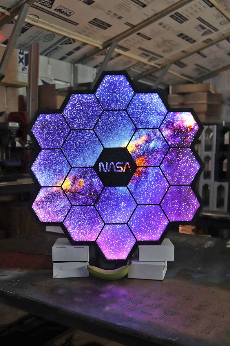James Webb Telescope Themed LED Picture. - Etsy