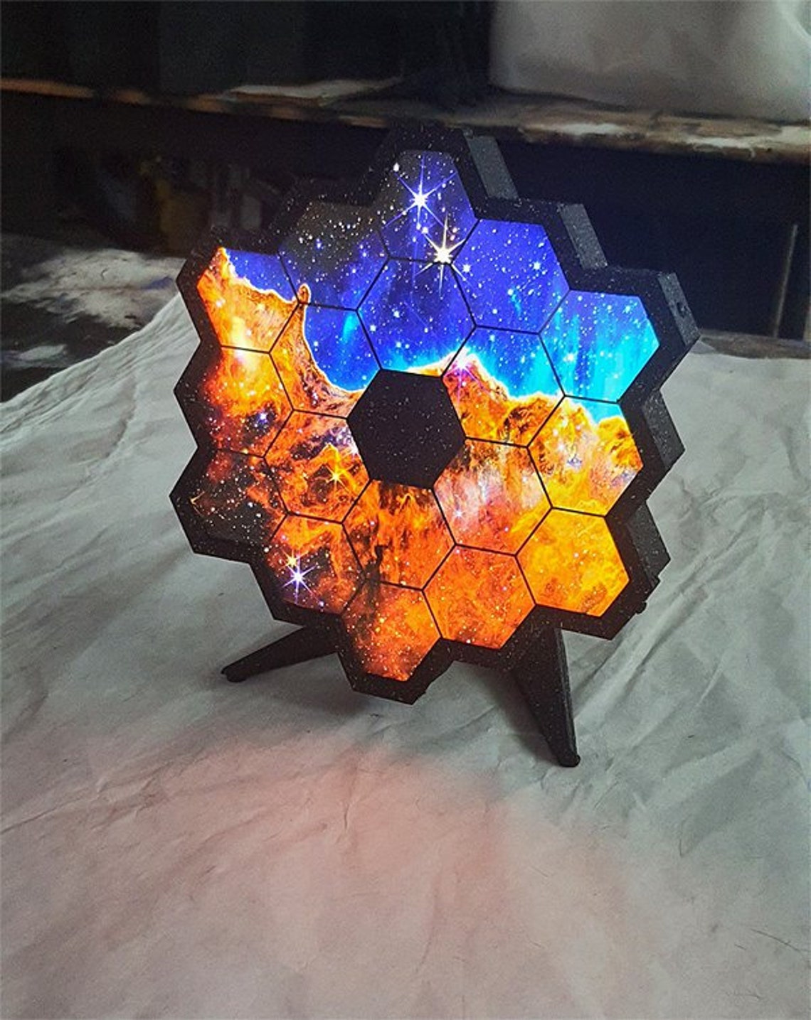 Desktop James Webb Galaxy Display - Etsy