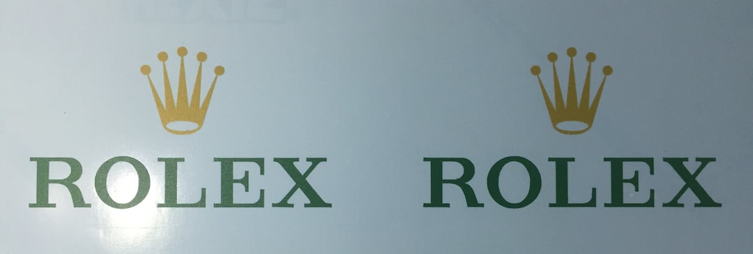Rolex Style Stickers X 3, Ideal for Watch Winder or Display Case Box ...