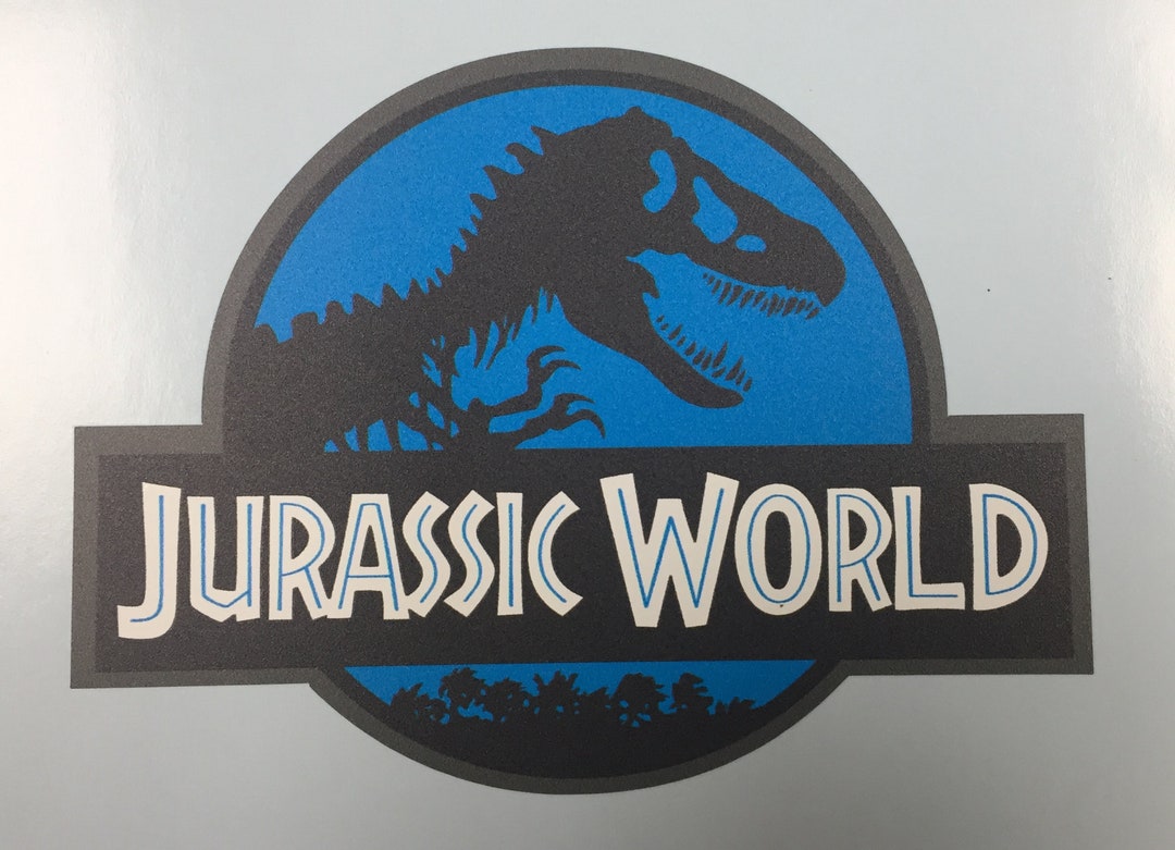 Jurassic World Sticker 3 Designs to Chose From - Etsy