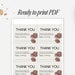 Printable Girl Scout Cookie Thank You Cards, Ready to Print PDF ...