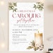 Christmas Caroling Event Invitation, Printable Winter Holiday Carol ...
