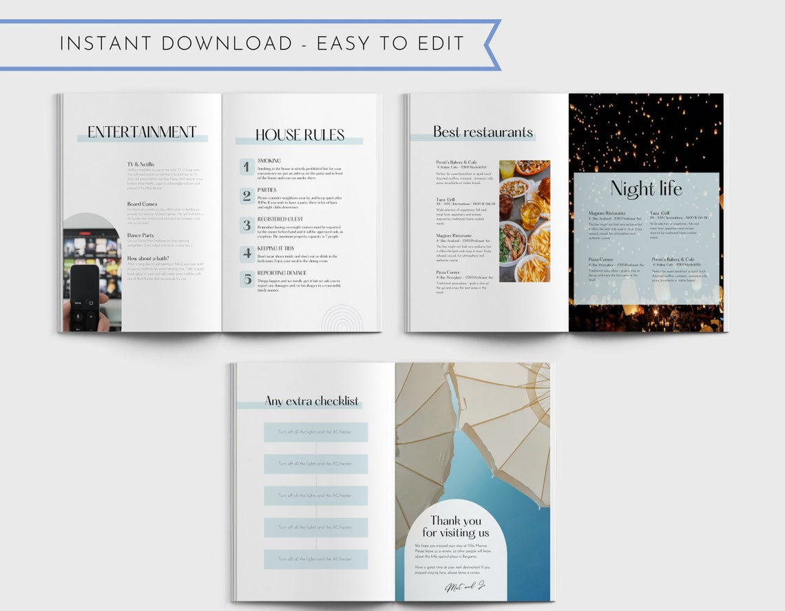 Homeaway Beach House Rental, Guest Guidebook Airbnb, Airbnb Welcome ...