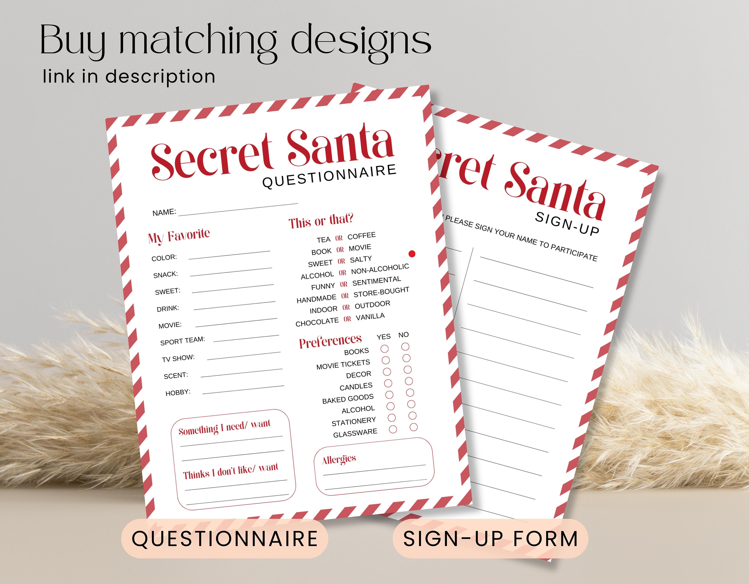 Pssst... Gift Drop Here Signs, Printable Signs for Secret Santa,leave ...