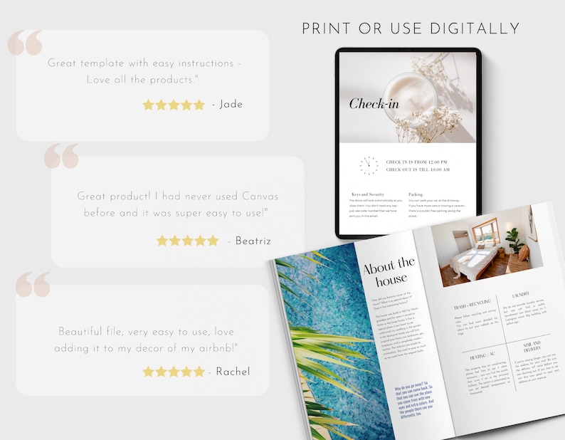 Homeaway Beach House Rental, Guest Guidebook Airbnb, Airbnb Welcome ...