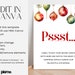 Pssst... Gift Drop Here Signs, Printable Signs for Secret Santa,leave ...
