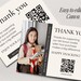 Girl Scouts Thank You Note With Photo, Canva Editable Template, Girl ...