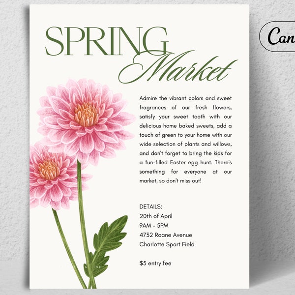Spring Fling Poster - Etsy