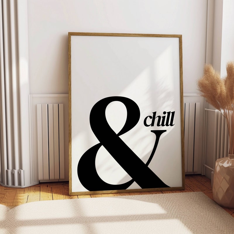 Chill Print - Etsy