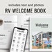 RV Rental Welcome Guidebook Template, Motorhome Binder, Camper Renters ...